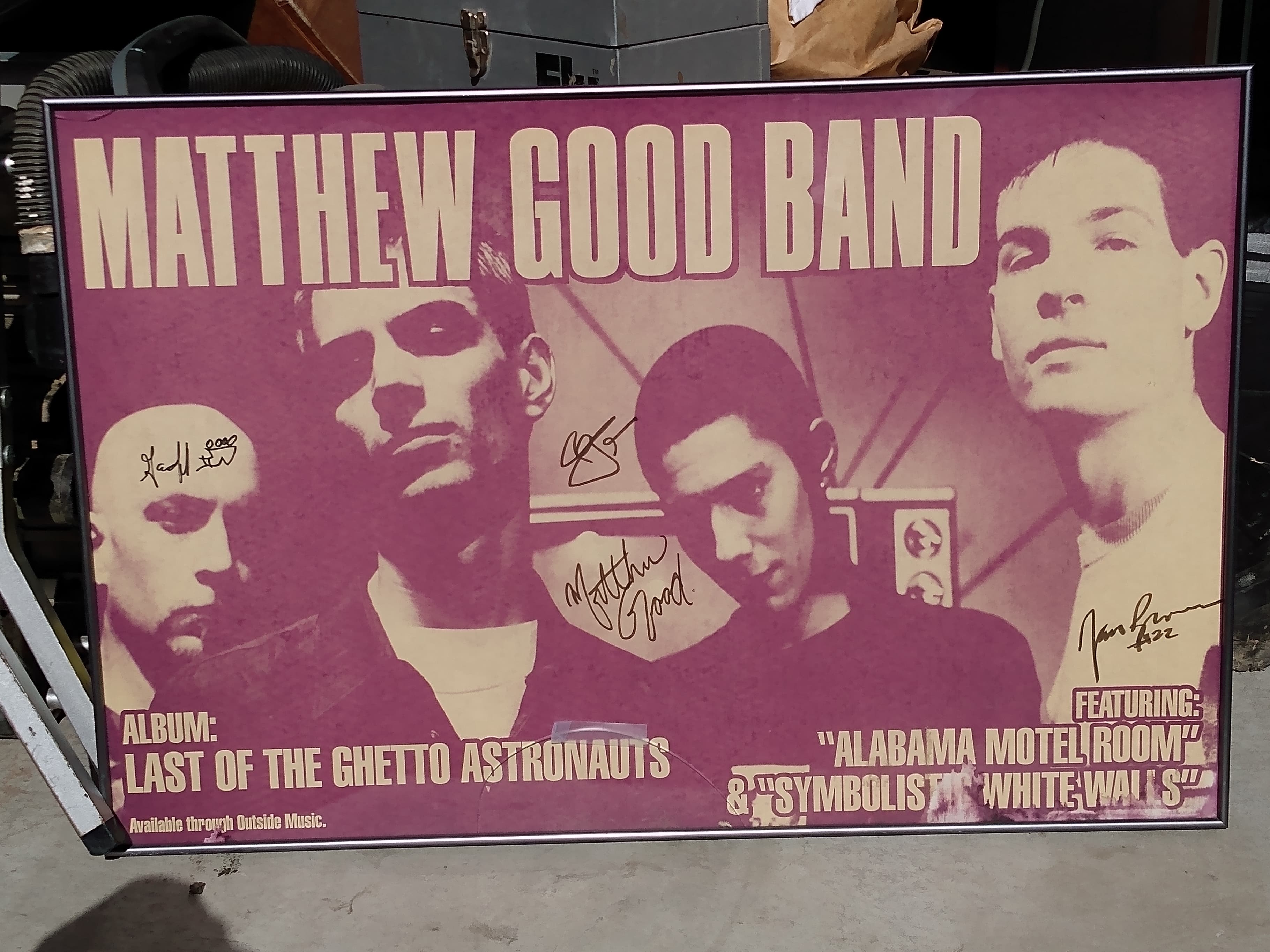 The Holy Grail? (Poster) - Matthew Good - The Bored